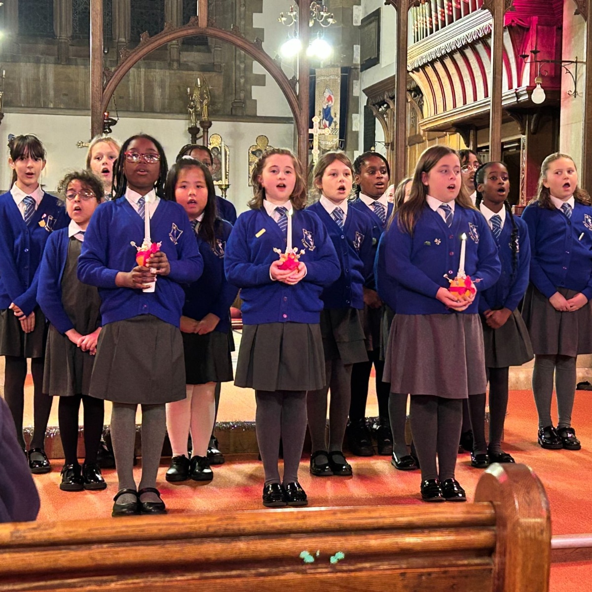 St Mary Magdalene Catholic Primary School - School choir at St George's ...
