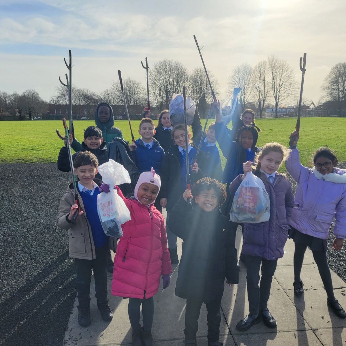 St Mary Magdalene Catholic Primary School - Eco Council Litter Picking